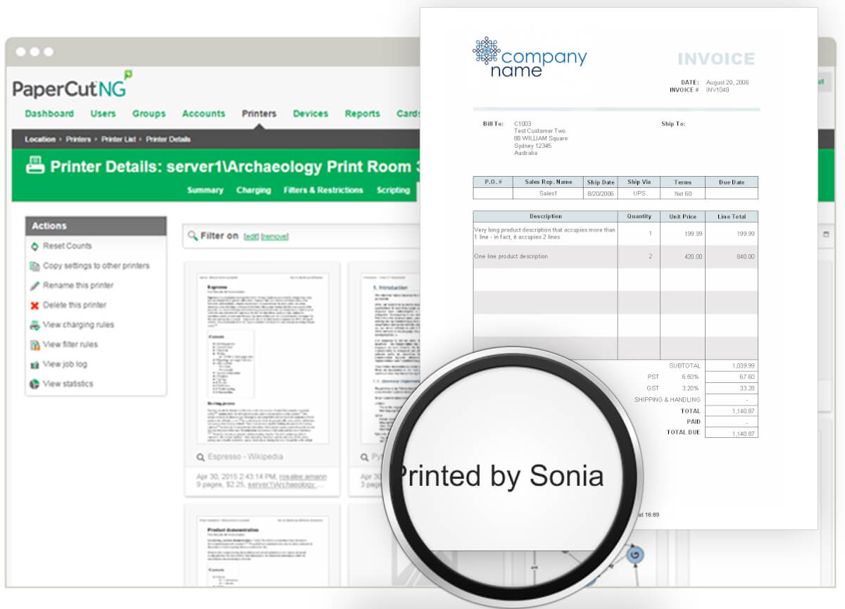 PaperCut Watermarking – Wirth Consulting