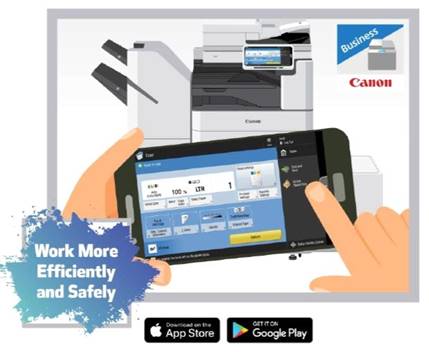 New Canon App for Touchless MFP Operation – Wirth Consulting